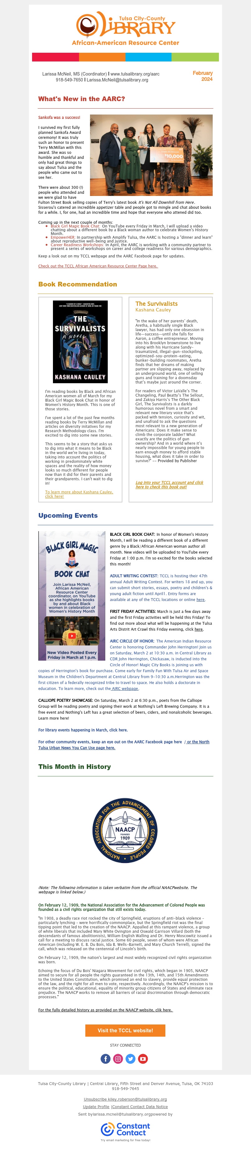 African American Resource Center | Tulsa Library